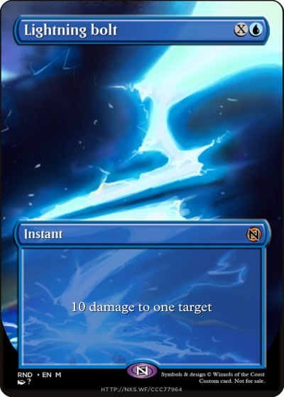 MTGNexus - Lightning bolt