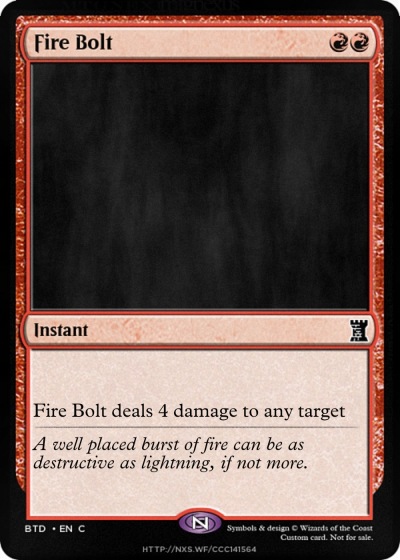 MTGNexus - Fire Bolt