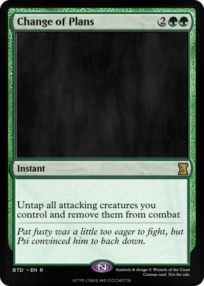 MTGNexus - Change of Plans