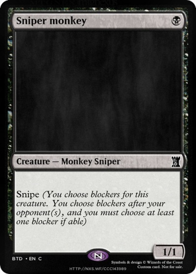 MTGNexus - Sniper monkey