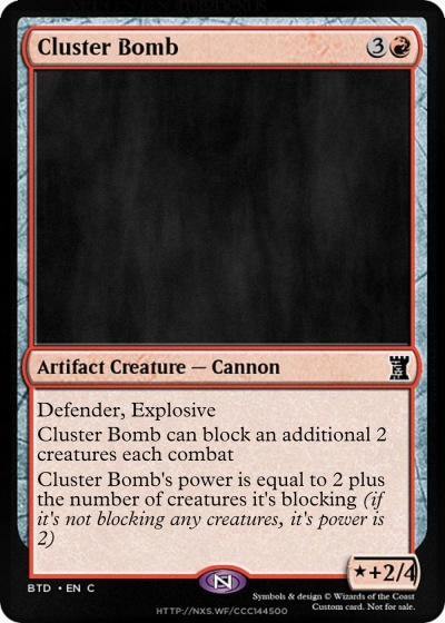 MTGNexus - Cluster Bomb