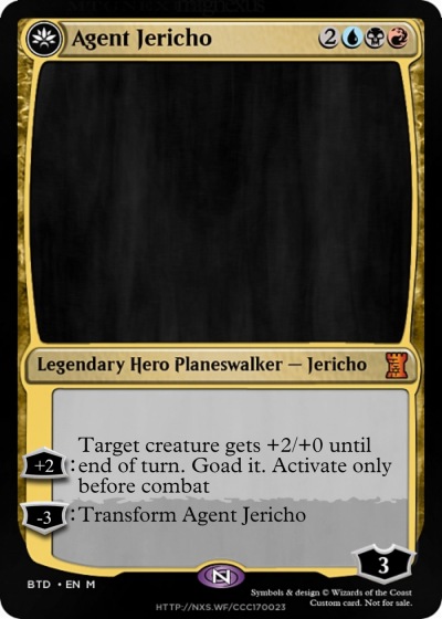 MTGNexus - Agent Jericho // Highwayman Jericho