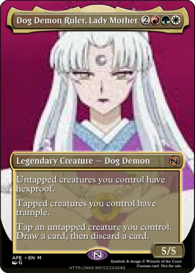 MTGNexus - Dog Demon Ruler, Lady Mother