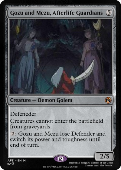 MTGNexus - Gozu and Mezu, Afterlife Guardians