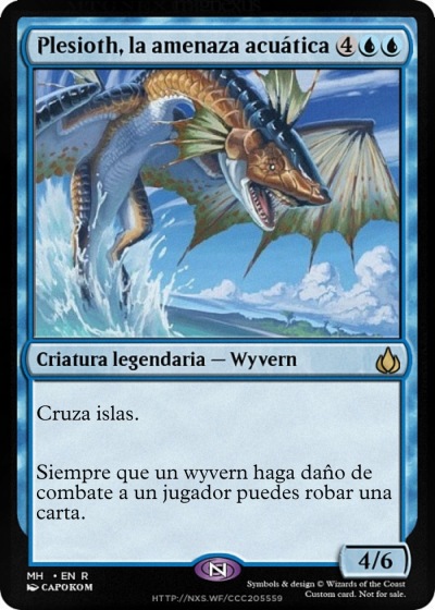 MTGNexus - Plesioth, la amenaza acuática