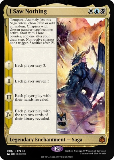 MTGNexus - I Saw Nothing