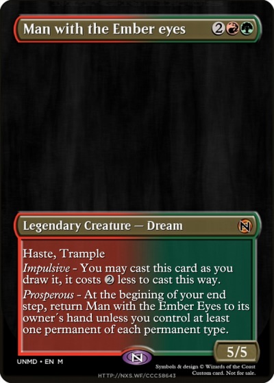 MTGNexus - Man with the Ember eyes
