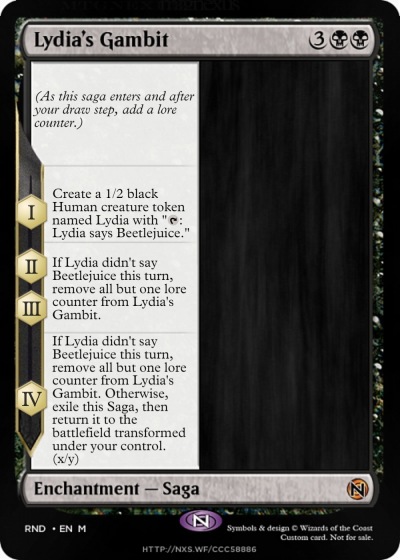 MTGNexus - Lydia's Gambit