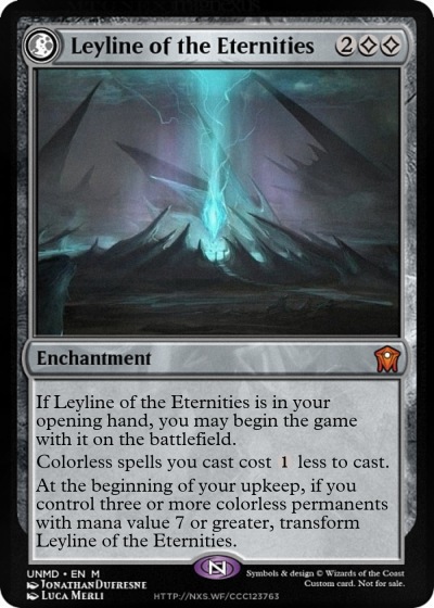 MTGNexus - Leyline of the Eternities // Eternities Entity