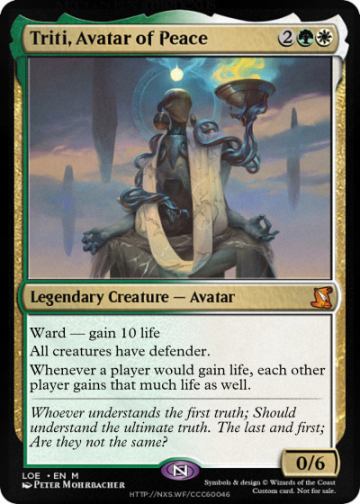MTGNexus - Triti, Avatar of Peace