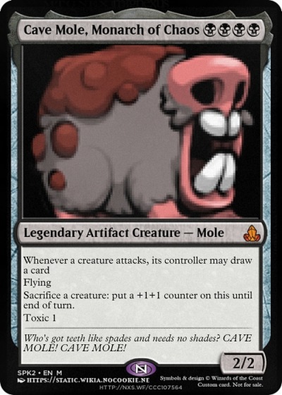 MTGNexus - Cave Mole, Monarch of Chaos
