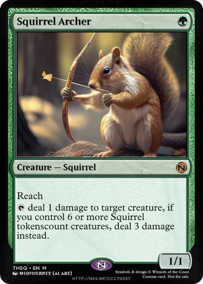 MTGNexus - Squirrel Archer
