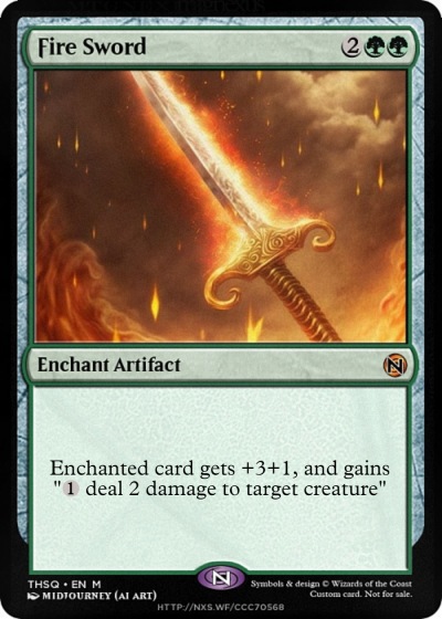 MTGNexus - Fire Sword