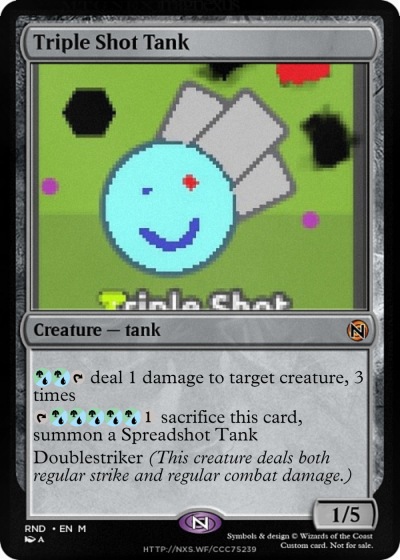 MTGNexus - Triple Shot Tank