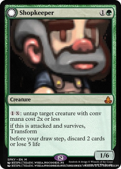 MTGNexus - Shopkeeper // Mad Shopkeeper