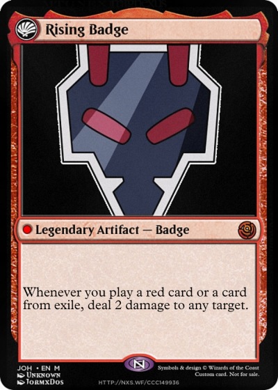 MTGNexus - Blackthorn Gym // Rising Badge