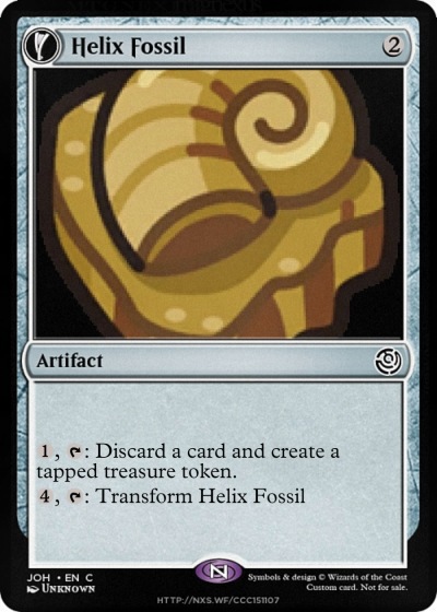MTGNexus - Helix Fossil // Omanyte