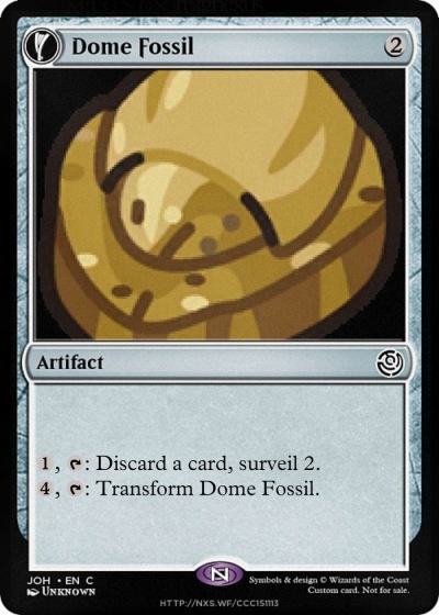 MTGNexus - Dome Fossil // Kabuto