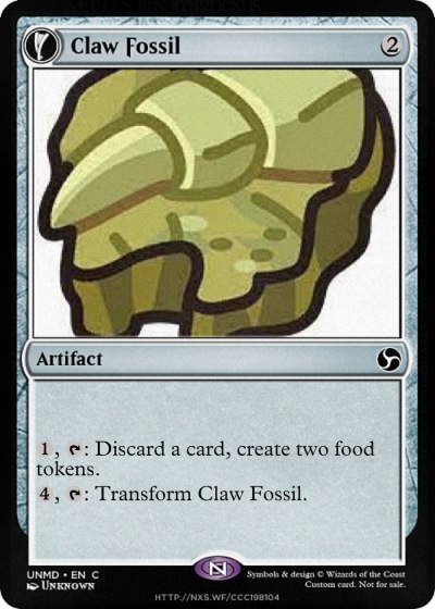 MTGNexus - Claw Fossil // Anorith