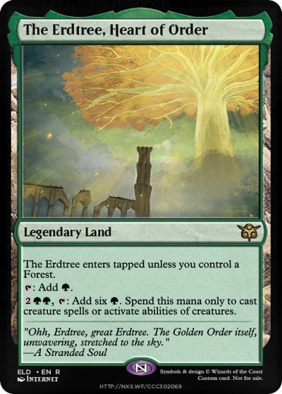 MTGNexus - The Erdtree, Heart of Order