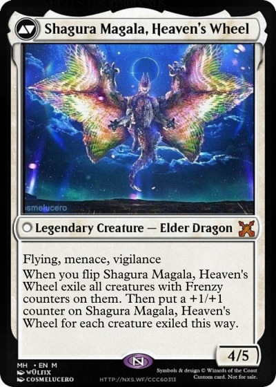 MTGNexus - Gore Magala // Shagura Magala, Heaven's Wheel