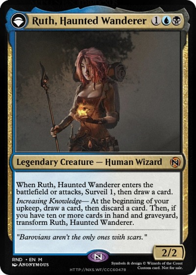 MTGNexus - Ruth, Haunted Wanderer // Ruth, Temple's Chosen