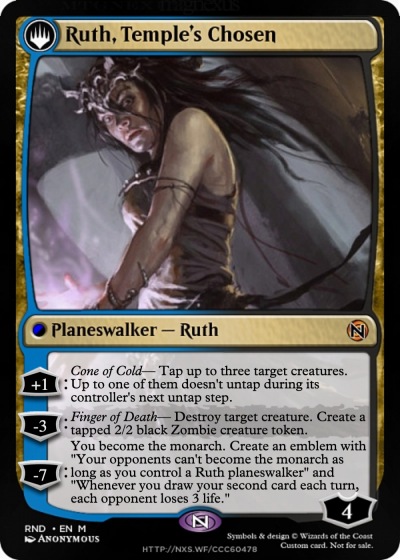 MTGNexus - Ruth, Haunted Wanderer // Ruth, Temple's Chosen