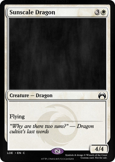 MTGNexus - Sunscale Dragon