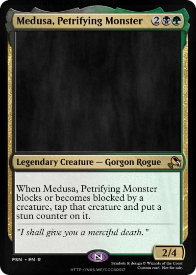 MTGNexus - Medusa, Petrifying Monster