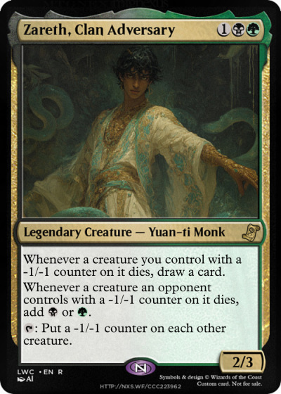 MTGNexus - Zareth, Clan Adversary