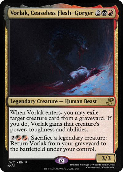 MTGNexus - Vorlak, Ceaseless Flesh-Gorger
