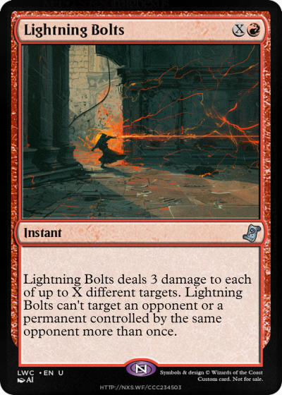 MTGNexus - Lightning Bolts