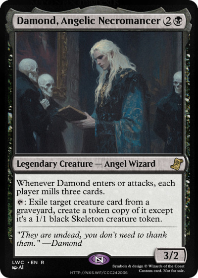 MTGNexus - Damond, Angelic Necromancer
