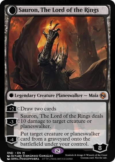 MTGNexus - Annatar, Lord of Gifts // Sauron, The Lord of the Rings