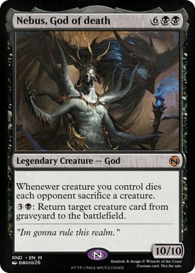 MTGNexus - Nebus, God of death