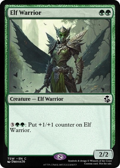MTGNexus - Elf warrior