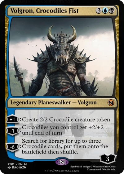 MTGNexus - Volgron, Crocodiles fist