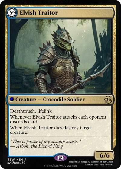 MTGNexus - Elvish patriot // Elvish traitor