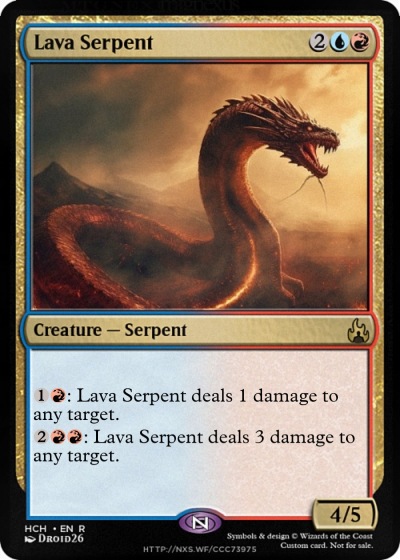 MTGNexus - Lava serpent