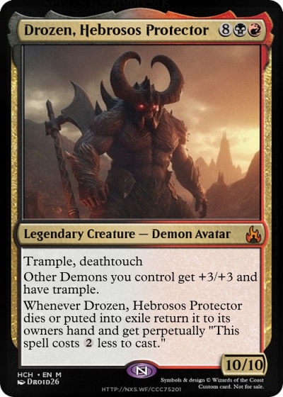 MTGNexus - Drozen, the Lava Fighter