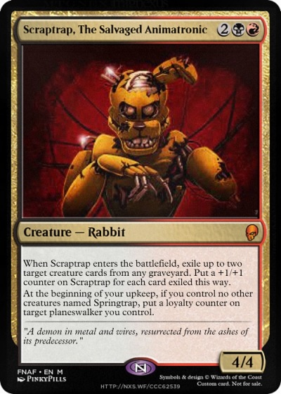 MTGNexus - Scraptrap, The Salvaged Animatronic