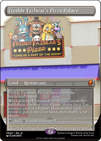 MTGNexus - Freddy Fazbear's Pizza Palace