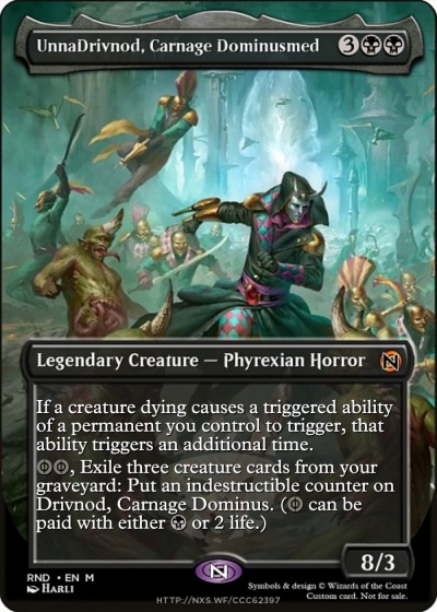 MTGNexus - UnnaDrivnod, Carnage Dominusmed