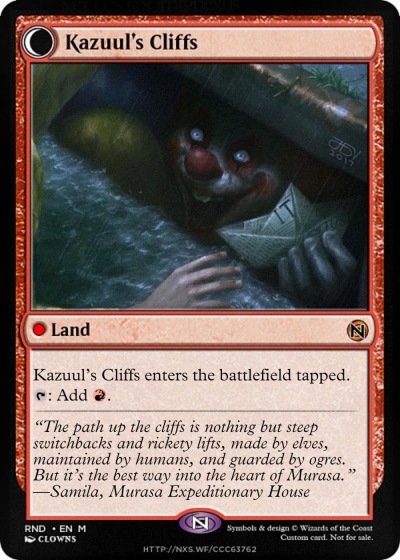 MTGNexus - Kazuul's Fury // Kazuul's Cliffs