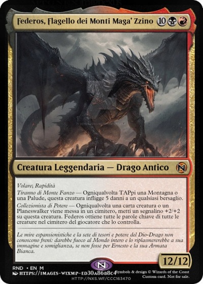MTGNexus - Federos, Flagello dei Monti Maga' Zzino