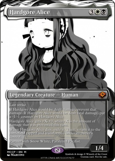 MTGNexus - Hardgore Alice // Ako Hatoda