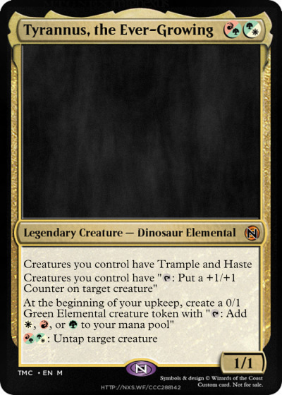 MTGNexus - Tyrannus, the Ever-Growing