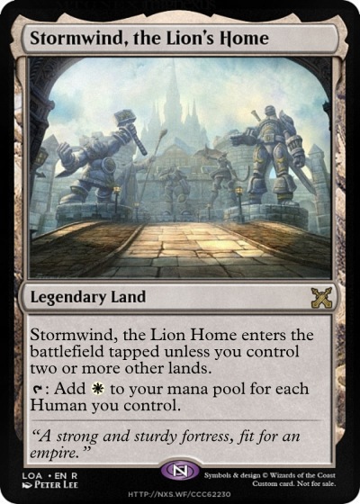 MTGNexus - Stormwind, the Lion's Home