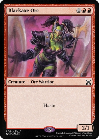 MTGNexus - Blackaxe Orc