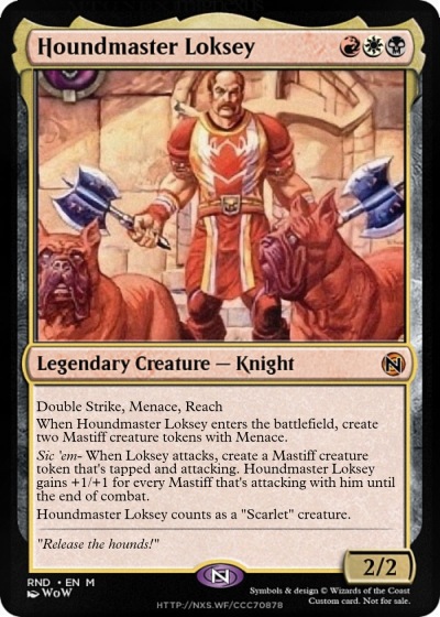 MTGNexus - Houndmaster Loksey
